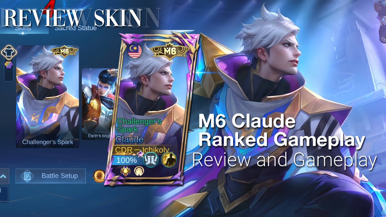 Review skin M6 Claude I || Skins Collection || Part 8 : Challenger's ...