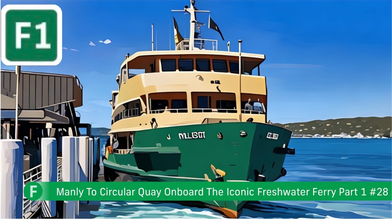 Manly To Circular Quay Onboard The Iconic Freshwater Ferry Part 1 #28 ...