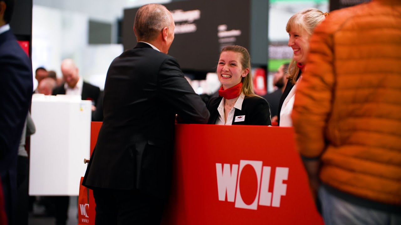 WOLF auf der ISH 2023: Blockheizkraftwerk - YouTube
