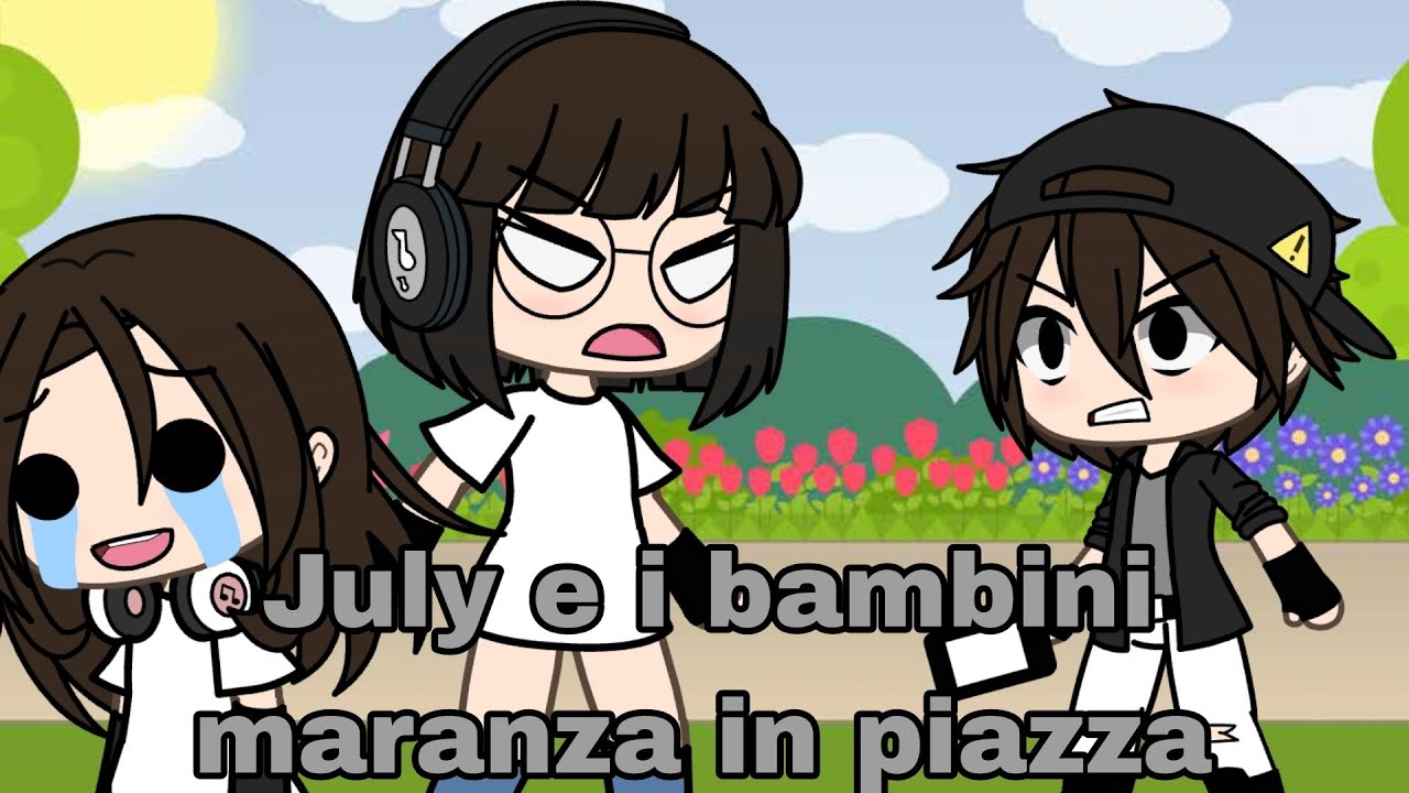 July e i bambini maranza in piazza ft:@kristy-e3t - YouTube