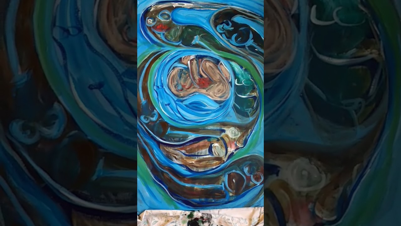 Goddess Art: Painting the Creatrix (aka: Divine Mother) - YouTube