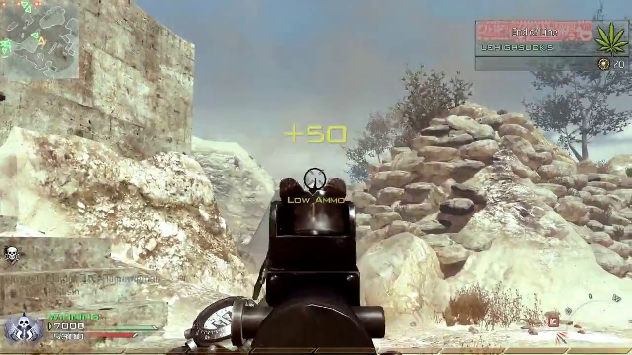 MW2 Nuke - TDM - Afghan - MP5K & Spas-12 in 4k - YouTube