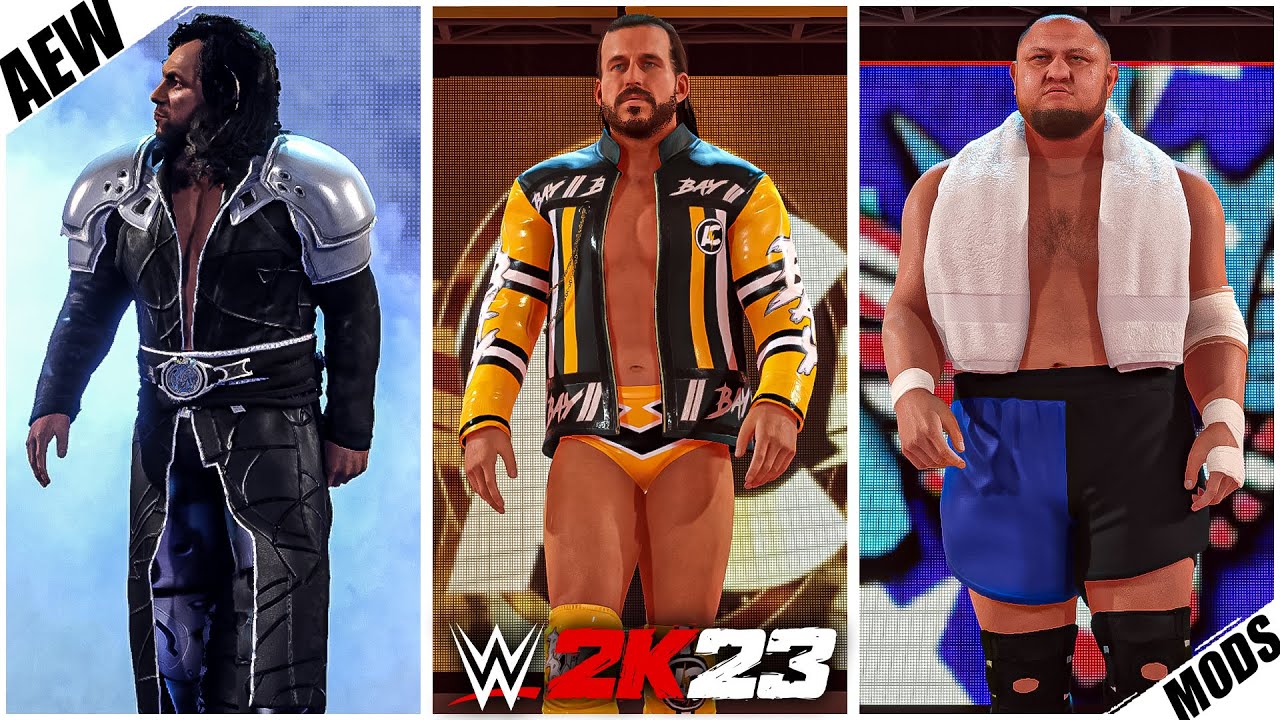 WWE 2K23: Crazy AEW Mods That Will Enhance Your Game! - YouTube
