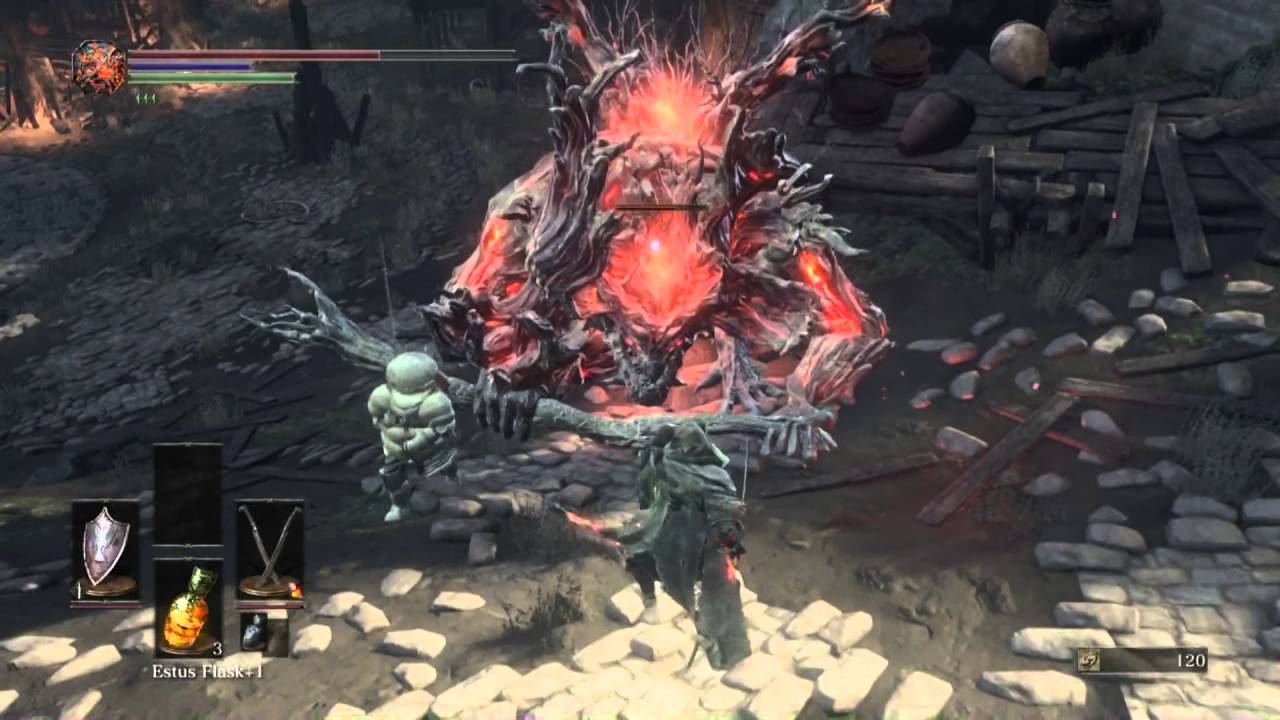 Dark Souls 3 Onion Bro, Siegward of Catarina - Fire Demon Boss - YouTube