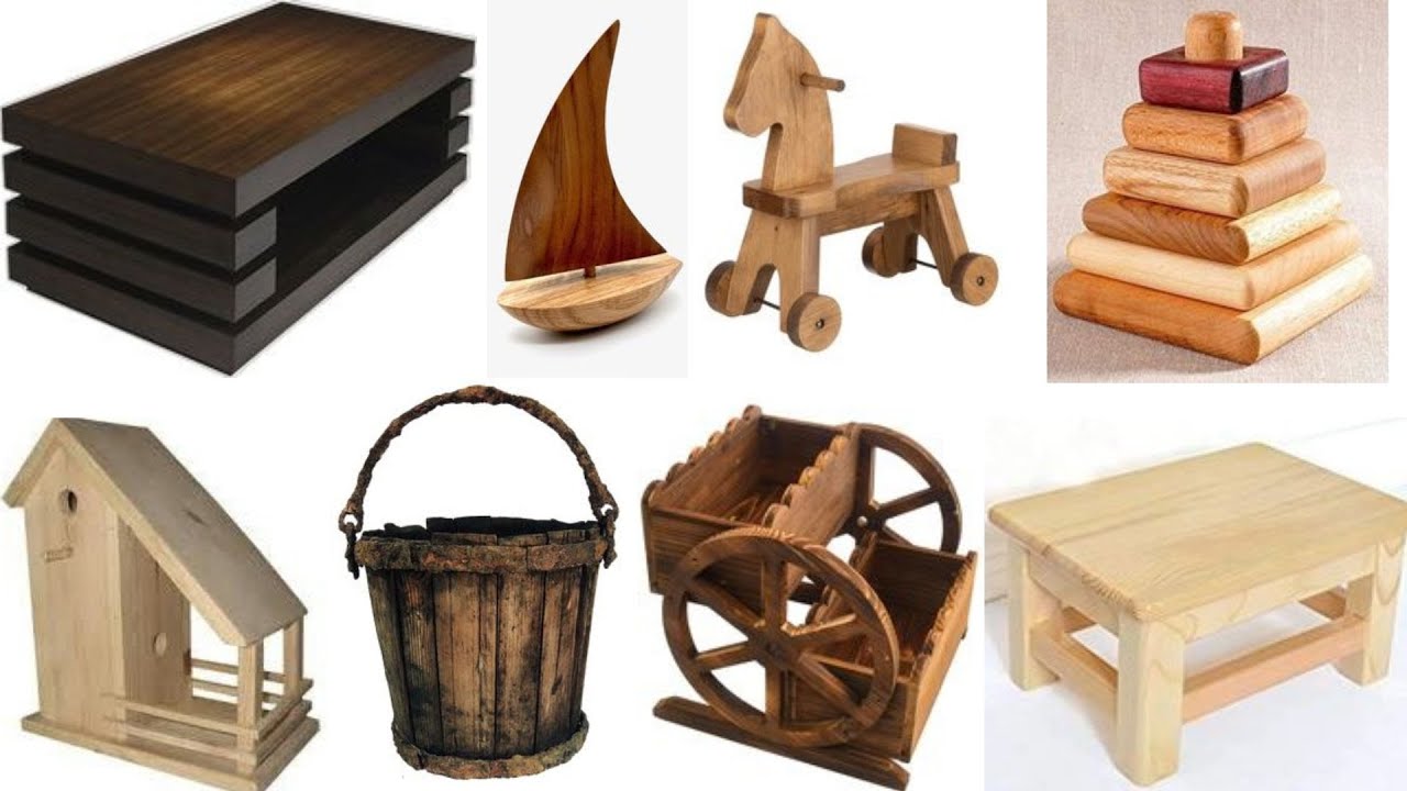 Contemporary Mini Wood furniture Design Ideas for Your Next Build - YouTube