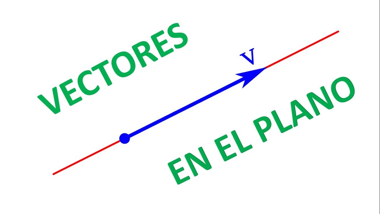 VECTORES EN EL PLANO (1/3) - Profe Chuy - YouTube