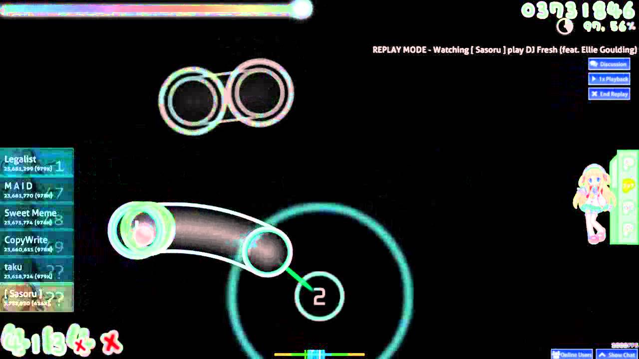 [Osu] Elie Goulding FlashLight - YouTube
