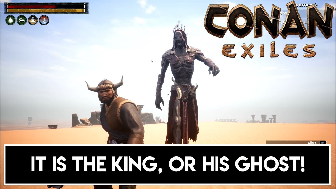 Conan Exiles - It is the King, or his ghost! Trophy / Achievement - YouTube