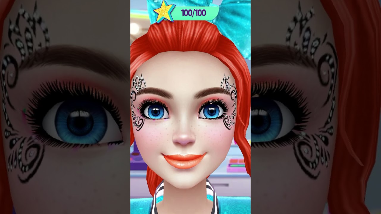 Face Paint from JoJo Siwa app game - YouTube