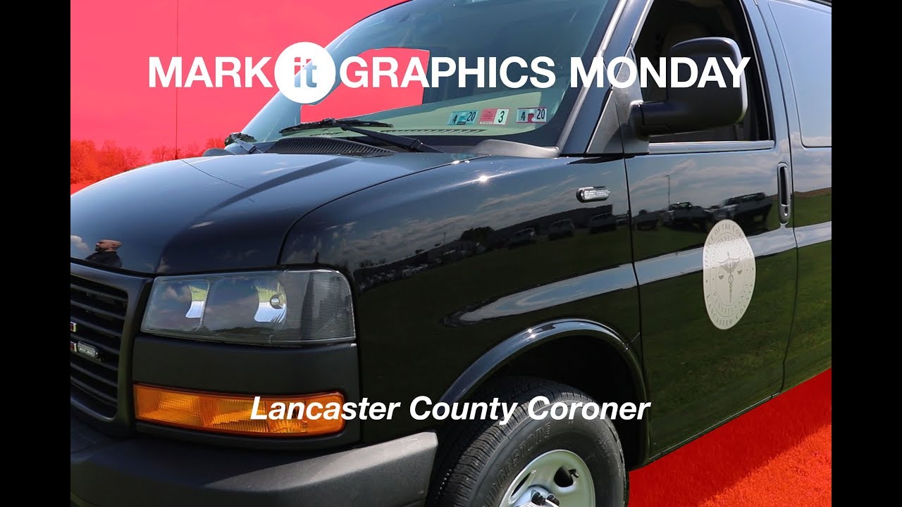 Lancaster County Coroner Decals | Mark.It Graphics - YouTube