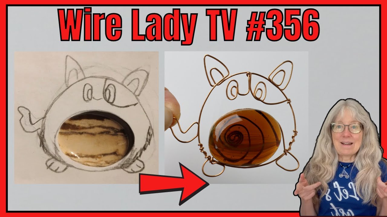 🔴 Transform Children's Art into Jewelry // Wire Lady TV Ep 356 - YouTube
