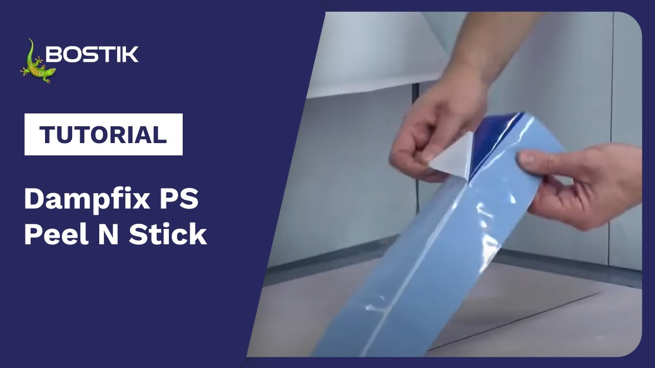 Dampfix® PS: peel n stick system | Flooring and waterproofing | Bostik ...