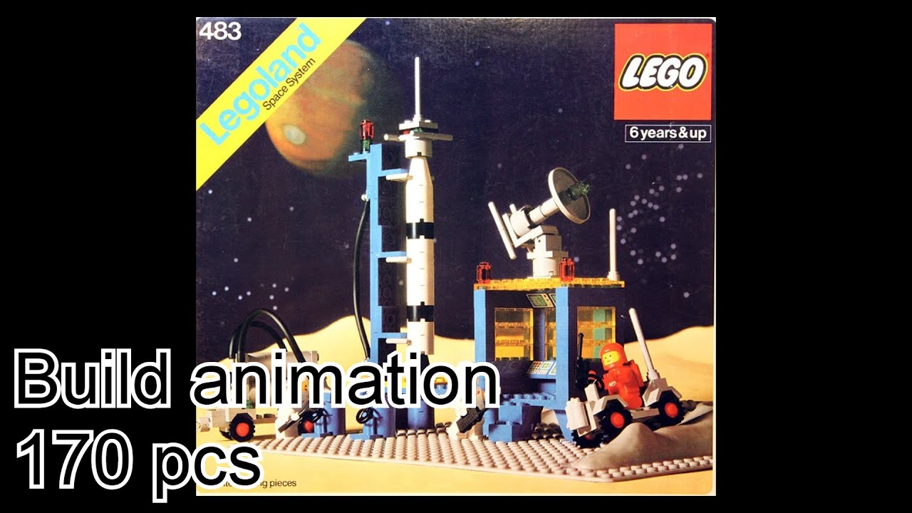 LEGO SET: 920 - ALPHA-1 ROCKET BASE [1979] (Non-US Version of 483 ...