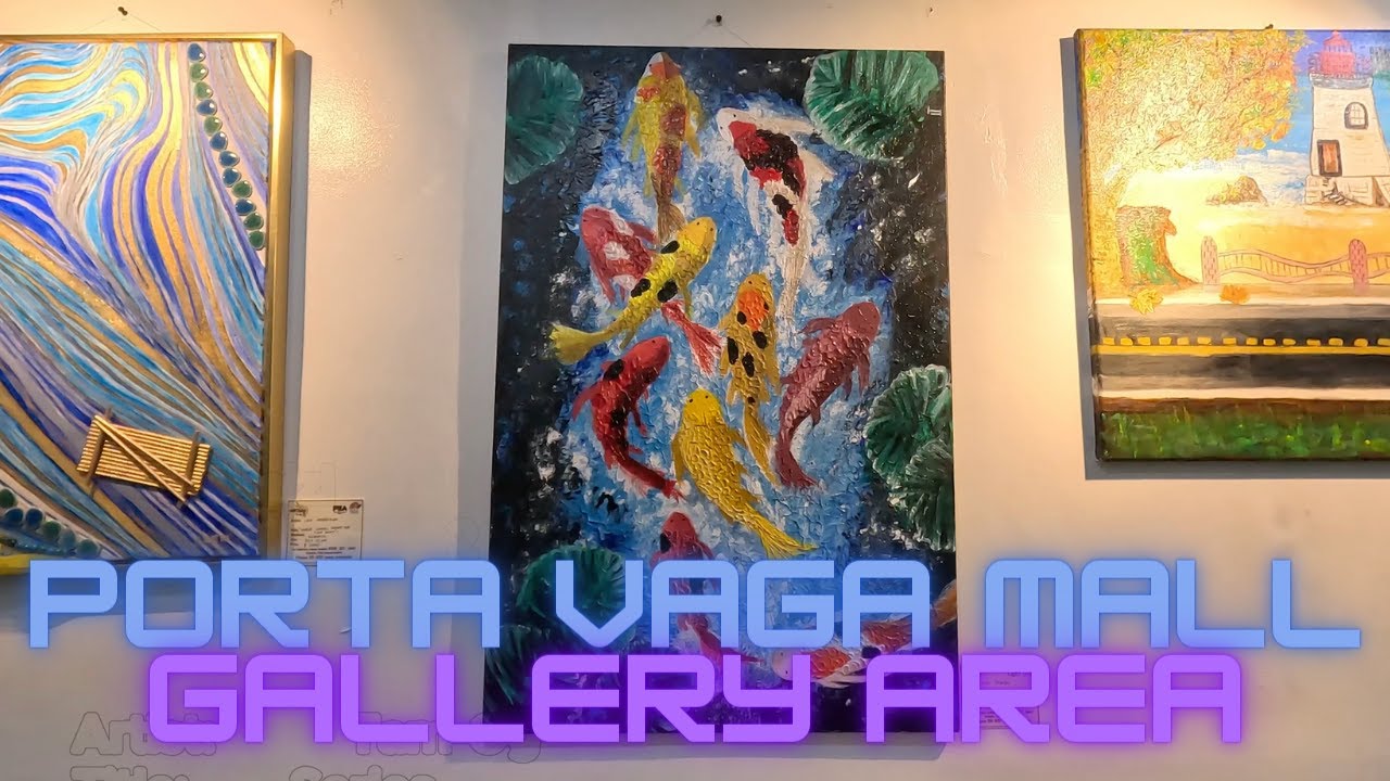 Porta Vaga Mall, Gallery Area | July 2023 Exhibit - YouTube