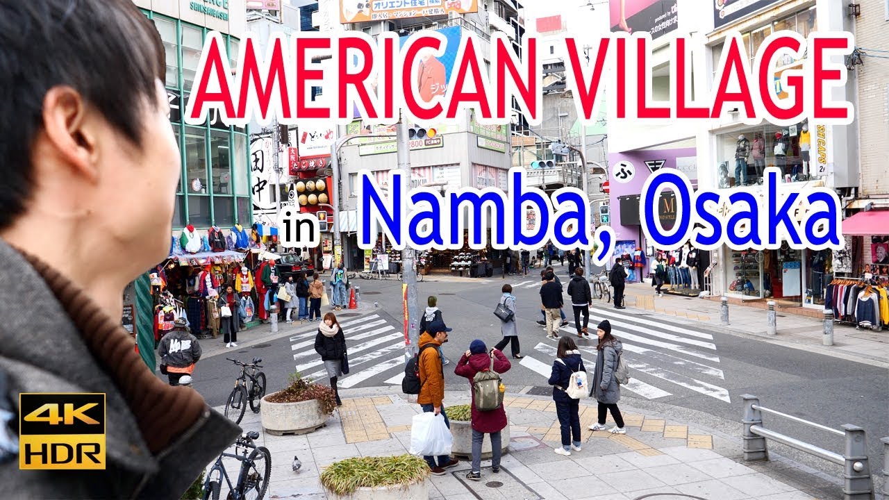 Fashion and Youth culture!? America mura [American Village] in Namba ...