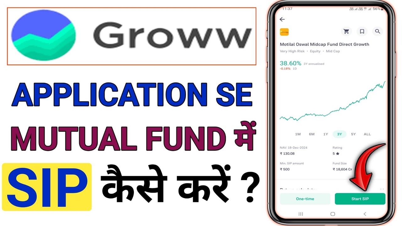 How to Start SIP in Groww App | Groww App Mein SIP Kaise Kare? - YouTube