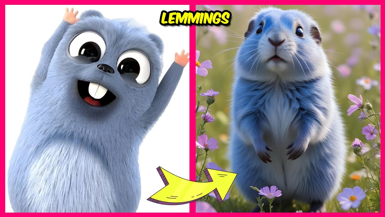 Grizzy And The Lemmings Characters in Real Life and their Favorite ...