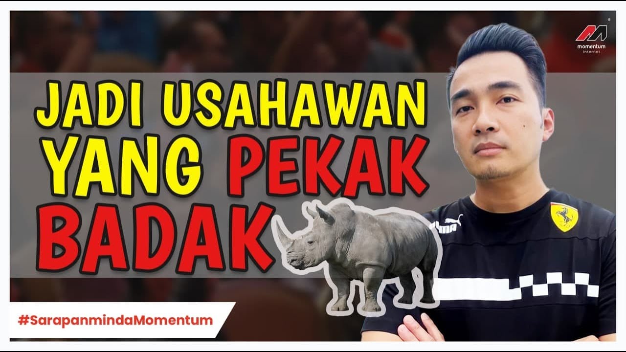 Jadi Usahawan Yang Pekak Badak I Sarapan Minda Momentum - YouTube