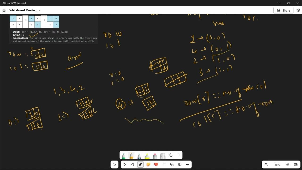 Leetcode 2661-First Completely Painted Row or Column- problem of the day- C++ solution - YouTube