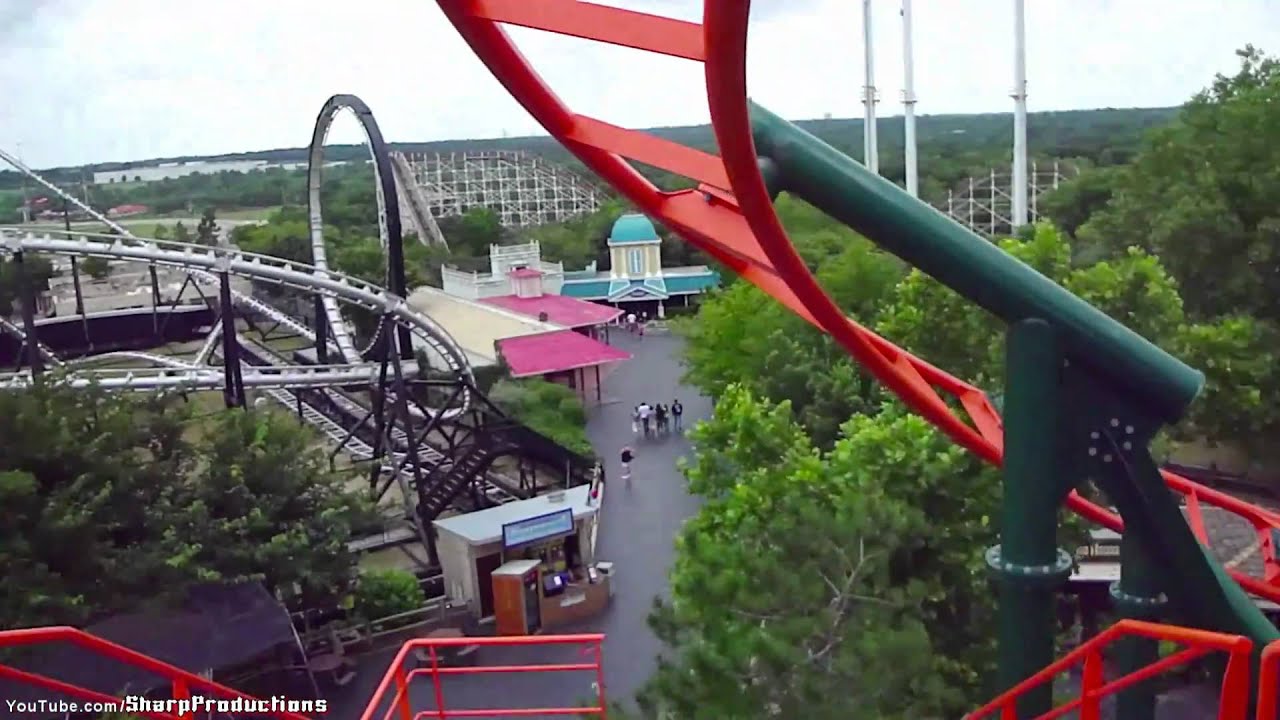 Steel Lasso (HD POV) Frontier City - YouTube
