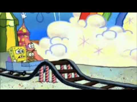 Spongebob on the Mitten while playing FITTING music - YouTube