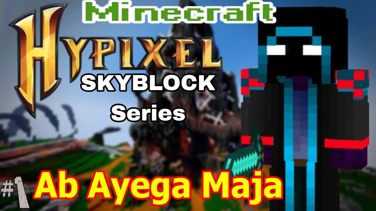 Minecraft Hypixel Skyblock Series #1 - YouTube