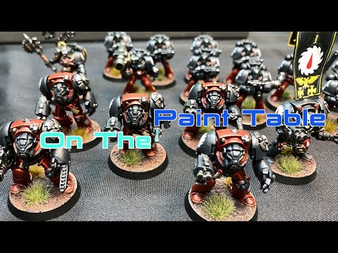 On the Paint Table - 2nd Edition 40k, LUNAR and more! - YouTube