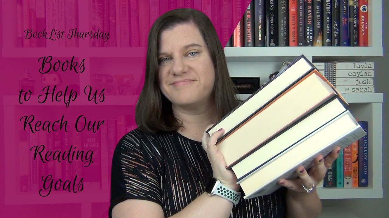 BookList Thursday: Books to Help Us Reach Our Goals - YouTube