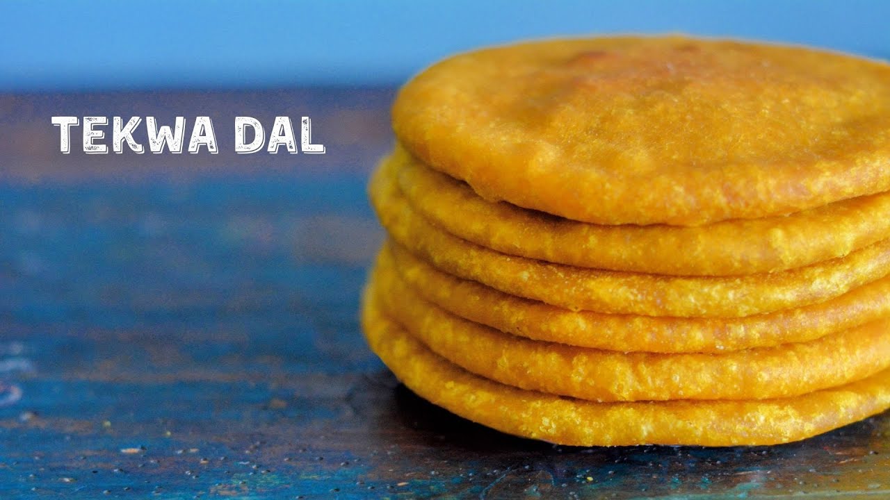 Tekwa Dal Recipe I Sweet Stuffed Puris - YouTube
