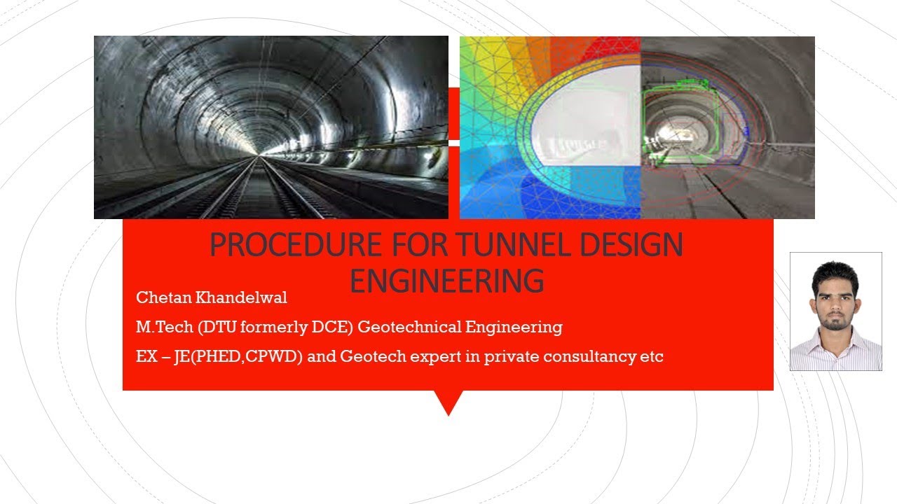 Procedure of Tunnel Design Engineering #tunnel #geotech - YouTube