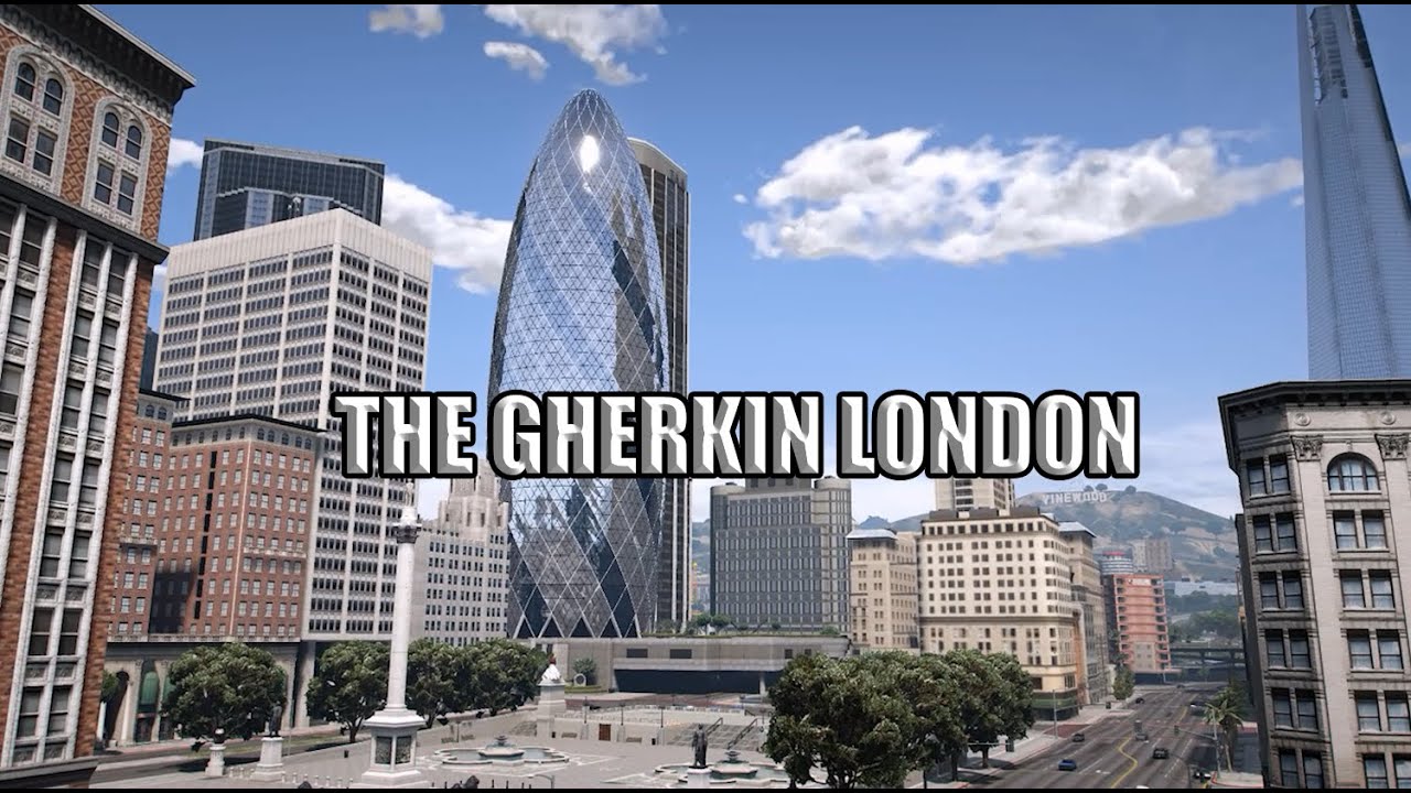 the gherkin london fivem maps - YouTube