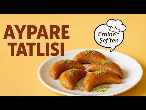 AĞIZDA DAĞILAN NEFİS AYPARE TATLISI!!!#tatlıtarifleri #şerbetlitatlılar