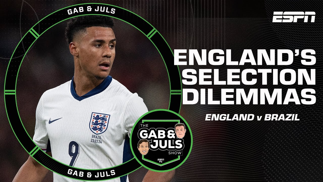 ENGLAND SELECTION DILEMA’S! England’s attacking options for EURO 2024 ...