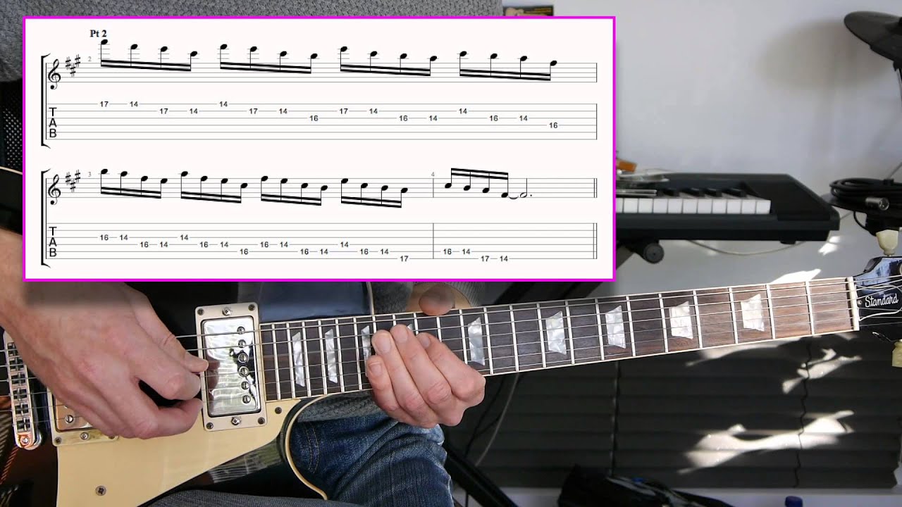 Guitar Lesson - Repetitive Patterns - Pentatonic and Minor scale. - YouTube