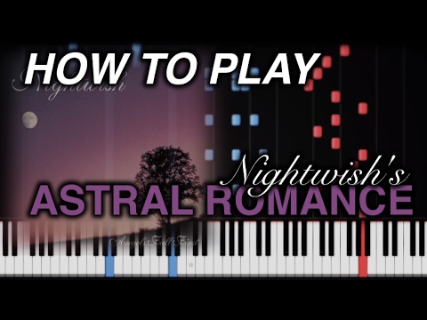 ASTRAL ROMANCE - Nightwish Keyboard Tutorial - YouTube