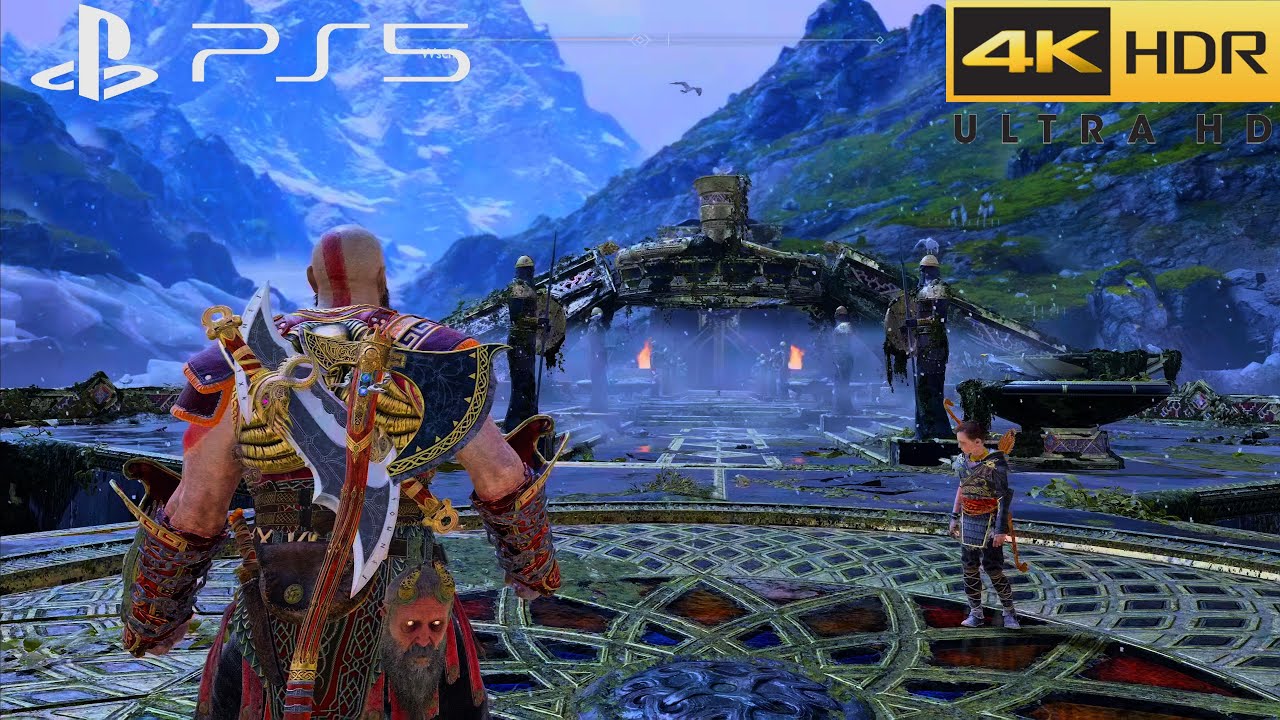 Zapowiedź Fimbulvinter i Ragnaroku - God of War 2018 (4K 60FPS HDR PS5 ...