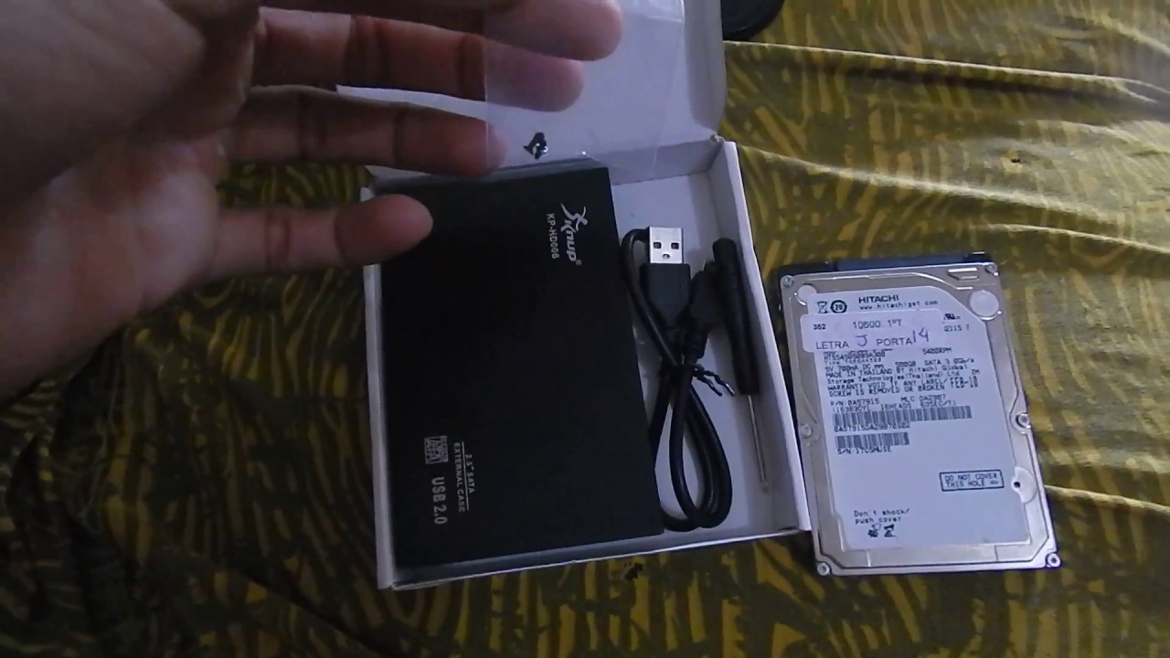 COMO TRANSFORMAR HD DE NOTBOOK EM HD EXTERNO - YouTube