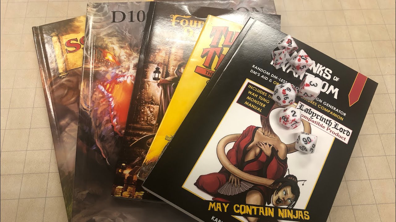 My Top 5 Favorite Solo RPG Options! - YouTube