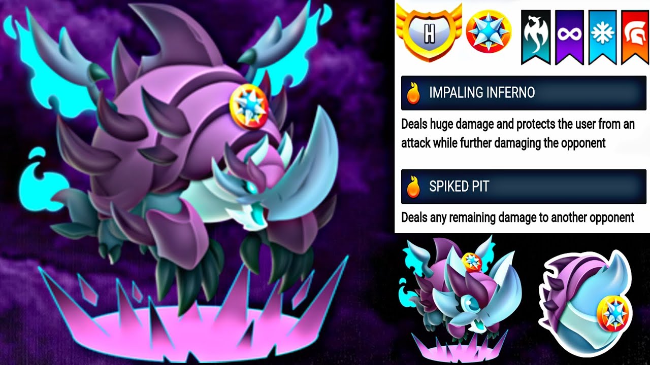 REVIEW HIGH SPIKED RHINODILLO DRAGON • GEDE BENER BUSET 😭 DRAGON CITY ...