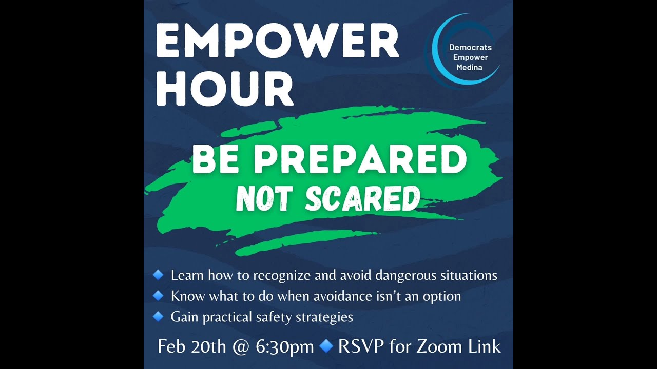 Be Prepared, Not Scared - February Empower Hour - YouTube