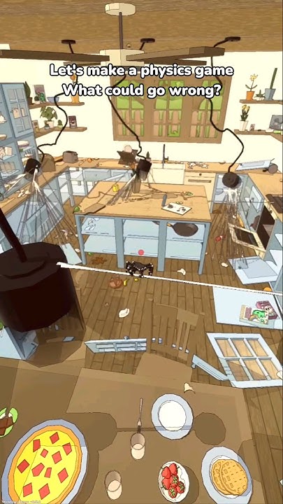 Physics Game - What could go wrong? #spider #game #gaming #indiegame #gamedev - YouTube