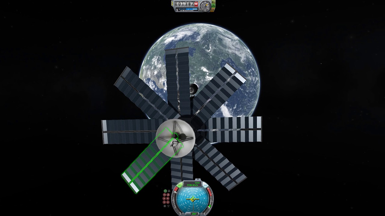 KSP - Mixed Nerv and Ion rocket ship - YouTube