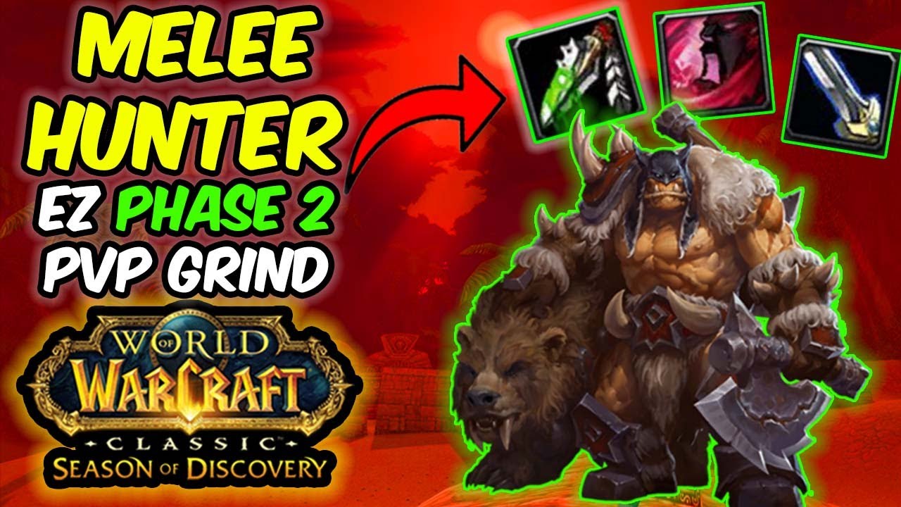 🏹 SOD Phase 2: Melee Hunter’s Guide to PvP @ 40 (Talents / Runes ...