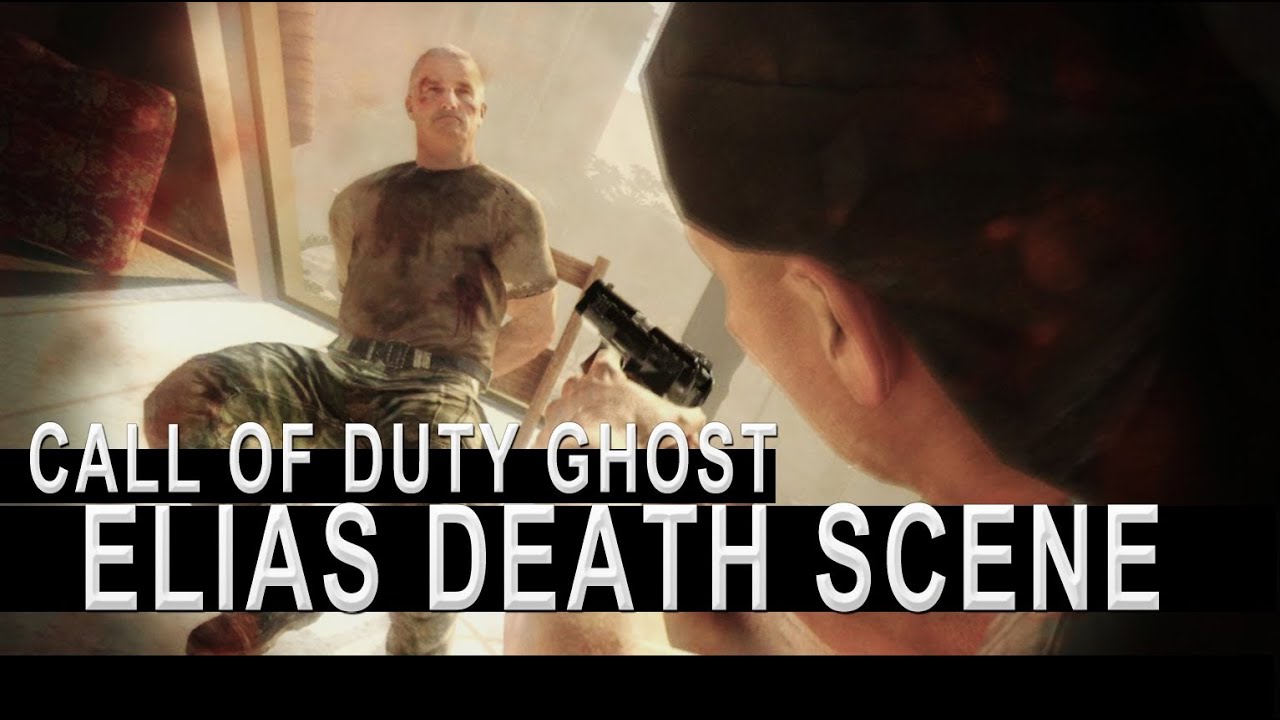 Call of Duty Ghost Elias Death Scene 1080p - YouTube