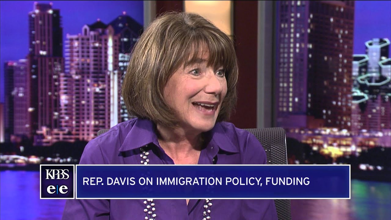 Rep. Susan Davis Weighs In On U.S. Immigration Policy And More - YouTube