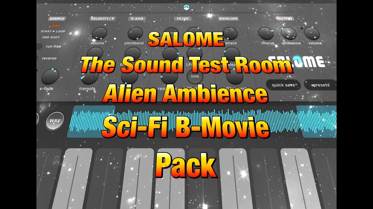 SALOME - Alien Ambiance Sci-Fi B-Movie Pack by The Sound Test Room - 65 ...