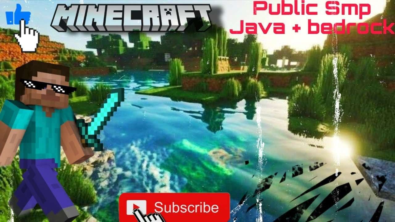 🛑Minecraft Live Stream Public Server Java+Pe Playing With All Players ...