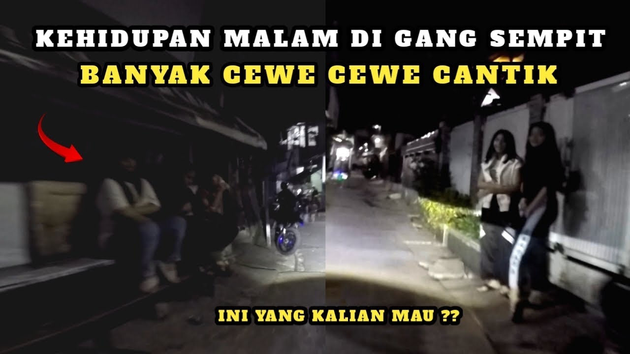 WOW‼️BLUSUKAN GANG SEMPIT KEHIDUPAN MALAM KOTA BANDUNG - YouTube