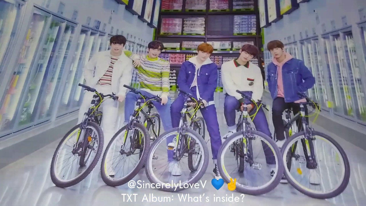 TXT Album: What's inside? - YouTube