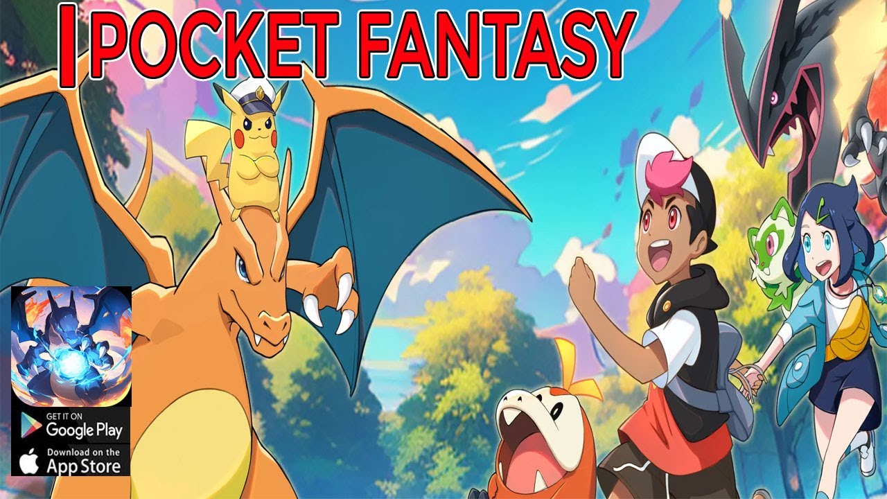 Pocket Fantasy Gameplay - Android Pokemon Game - YouTube